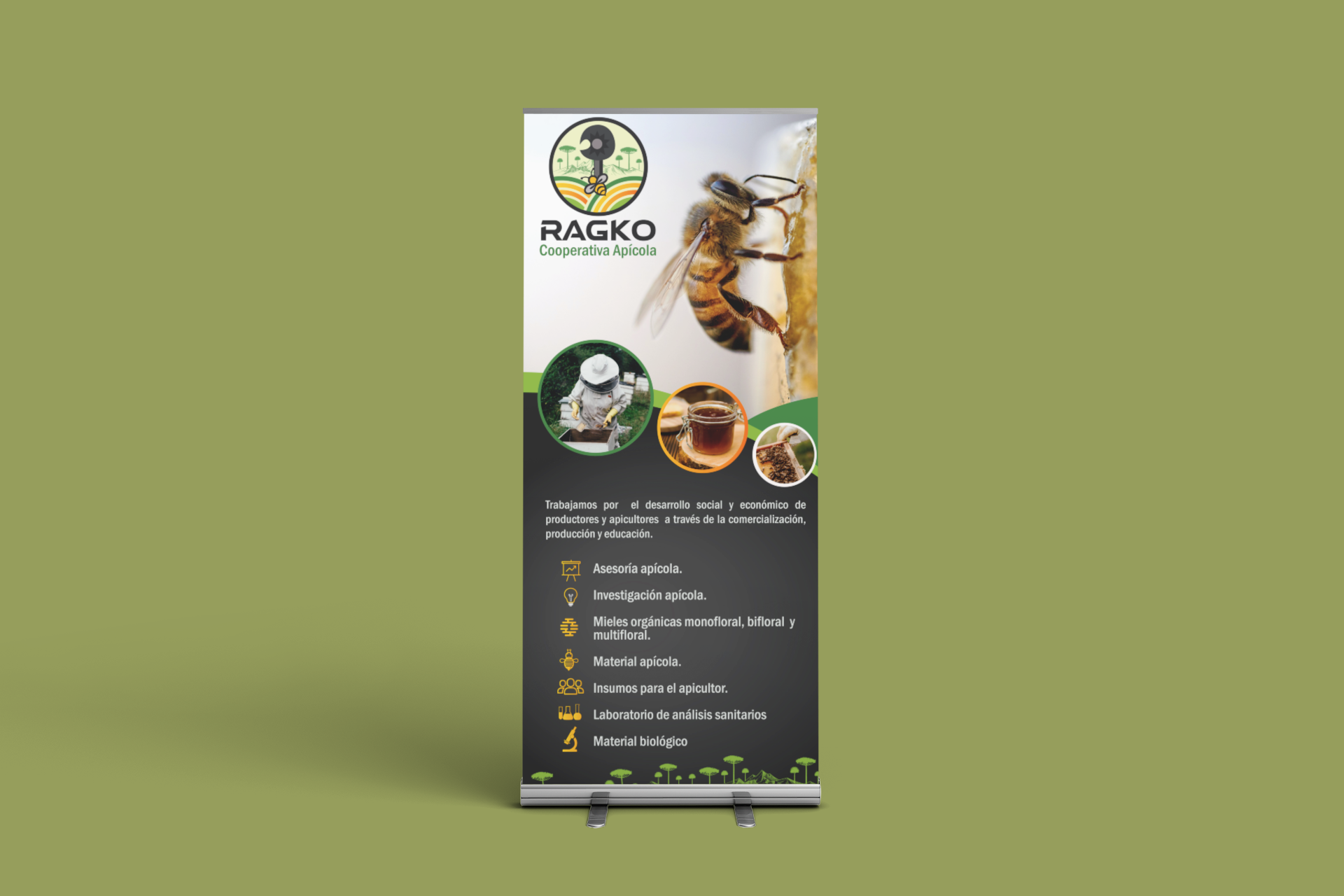 Pendón corporativo – Somos Fenix Chile